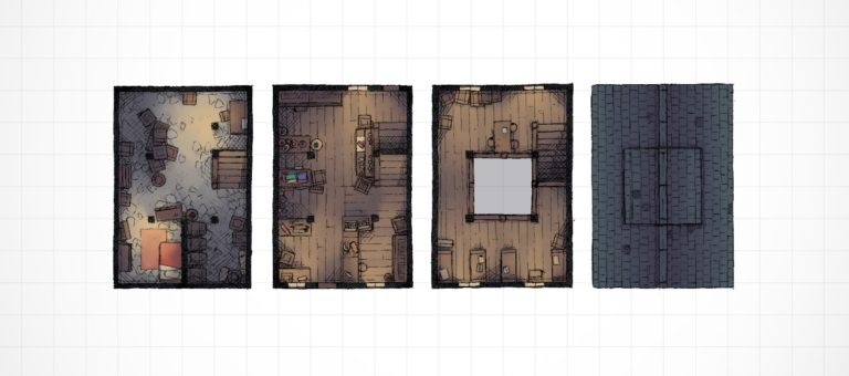 Wetland Outpost Maps & Assets | 2-Minute Tabletop