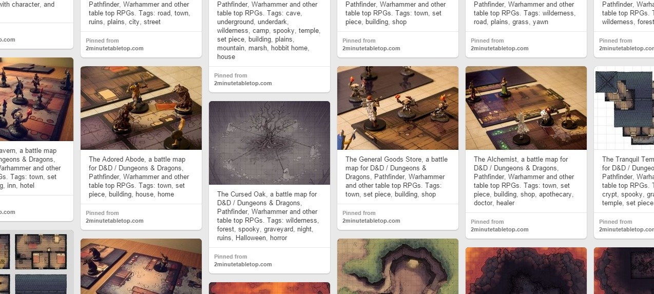 Now on Pinterest! | 2-Minute Tabletop