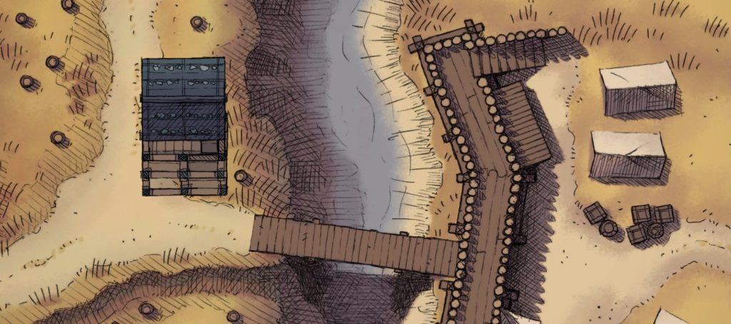 CAMP TOKEN SET, 55 free tokens by 2-Minute Table Top