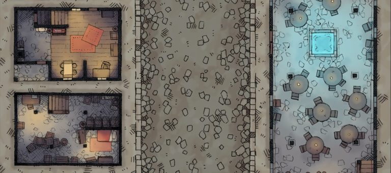 Wonderdraft Town & City Assets by 2-Minute Table Top
