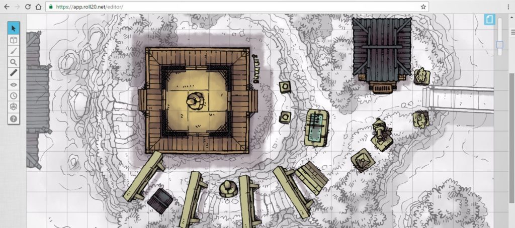 Japanese Shrine Maps & Tokens designed for D&D and Roll20