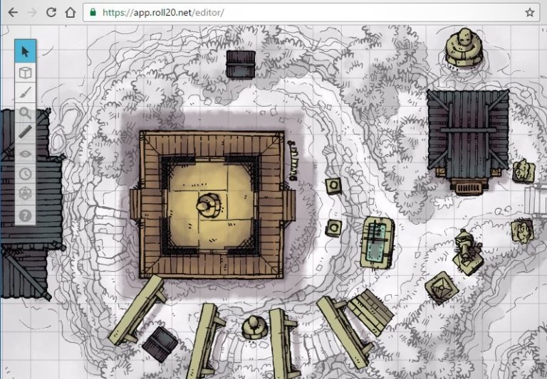 Coastal Town Map (Free!) for D&D and Fantasy RPGs