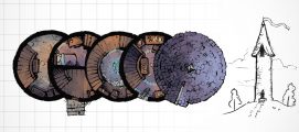 The Wizard's Tower, a free battle map for D&D (or other RPGs)