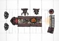 Castle (Medieval-themed) Furniture Tokens | 2-Minute Tabletop