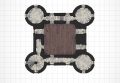 D&D Keep Map – A Castle Keep Battle Map by 2-Minute Tabletop