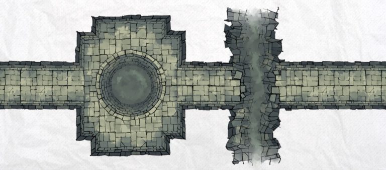 The Cultist Lair – A Dungeon Map from 2-Minute Tabletop