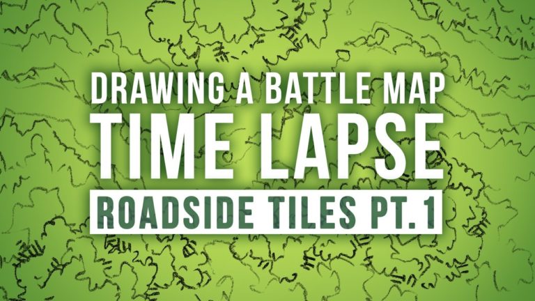 D&D Keep Map – A Castle Keep Battle Map by 2-Minute Tabletop