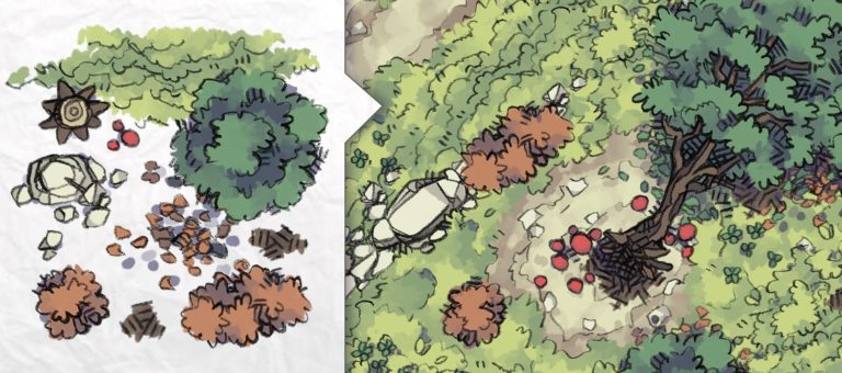 Forest Tokens by 2-Minute Table Top