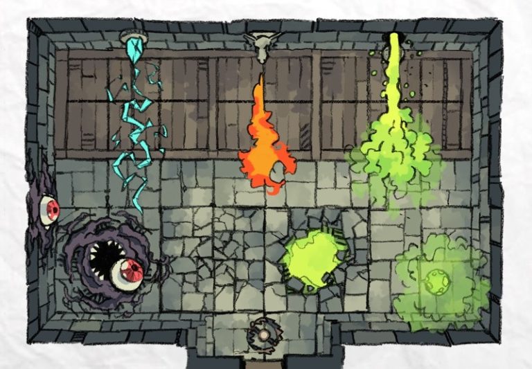 Dungeon Trap Tokens | 2-Minute Tabletop