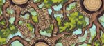 Oakenspire Treetops RPG Battle Map by 2-Minute Table Top