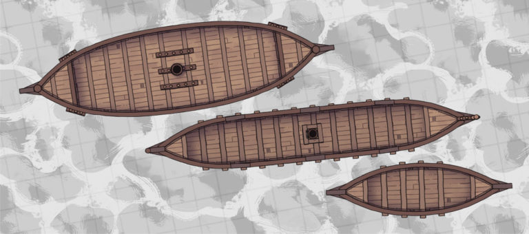 10 Encounters At Sea (Battle Maps Included) from 2-Minute Tabletop