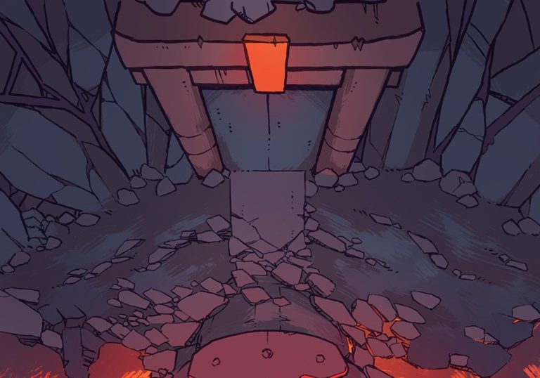 Fire Temple RPG Battle Map | 2-Minute Table Top