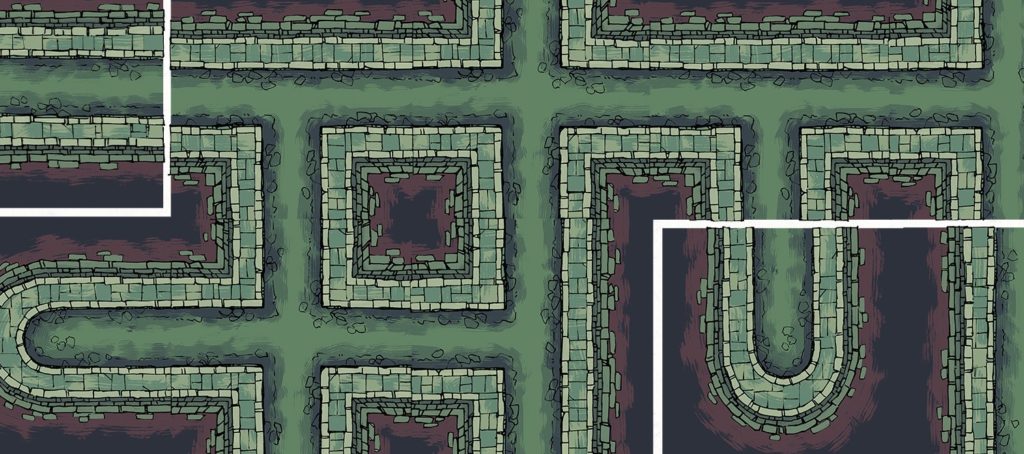 The Hillside Altar encounter map by 2-Minute Table Top