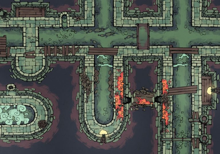 Sewer Map Assets | 2-Minute Tabletop