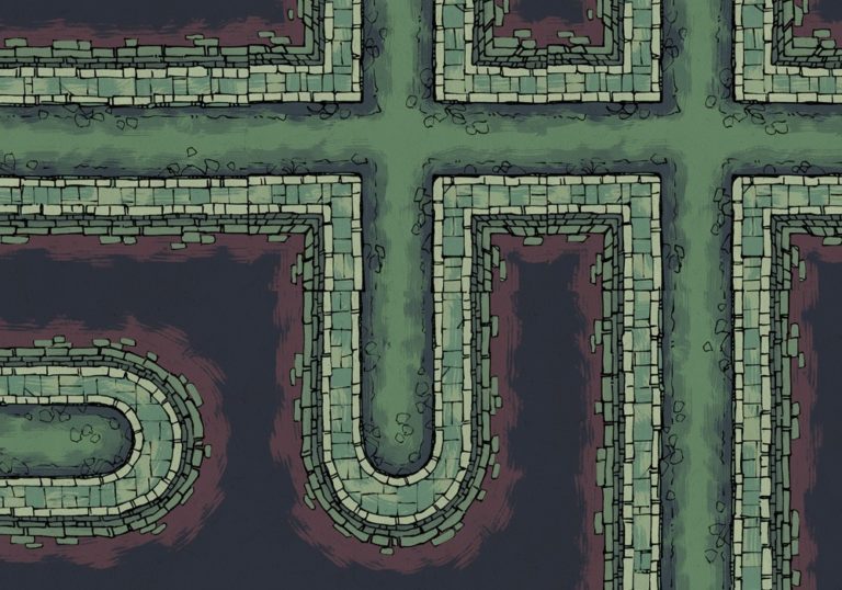 Sewer Map Assets | RPG map assets with art by 2-Minute Tabletop