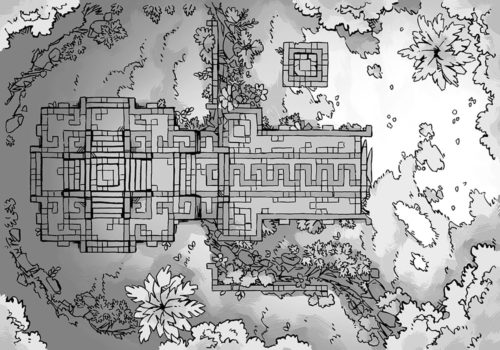 Jungle Podium Battle Map | 2-Minute Tabletop