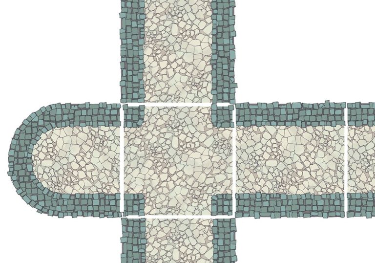 City Street / Road Tiles – Seamless Textures for Custom-Made Battle Maps