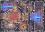 The Cultist Lair Dungeon Map by 2-Minute Tabletop