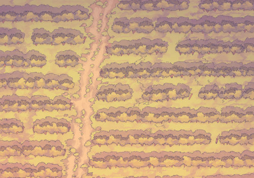 Vineyard Battle Map – Map Variants & Assets by 2-Minute Tabletop