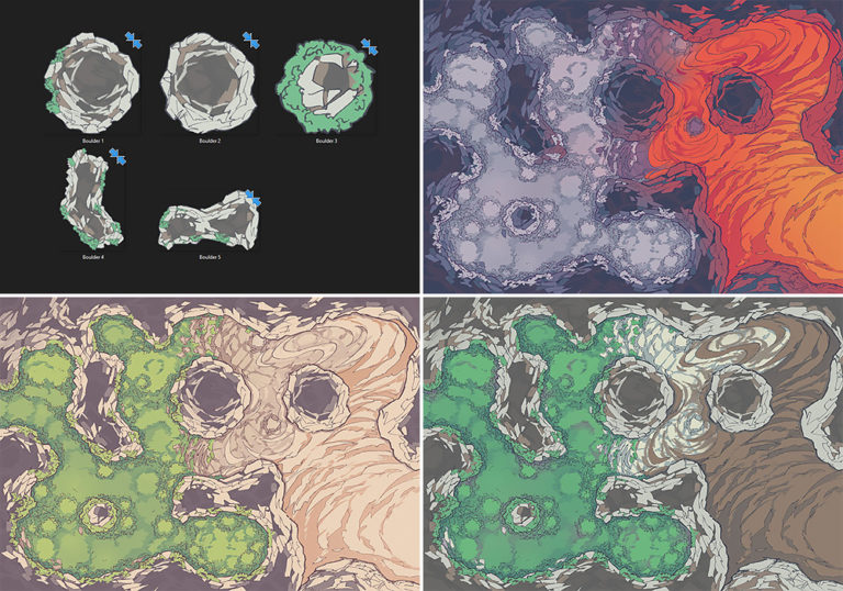 The YETI LAIR Battle Map & Encounter | 2-Minute Tabletop