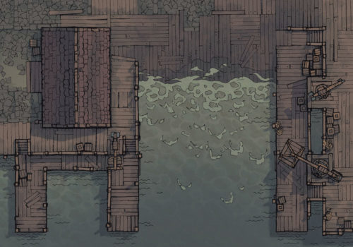 Shipyard Map Pack – Fantasy Maps & Assets by 2-Minute Tabletop