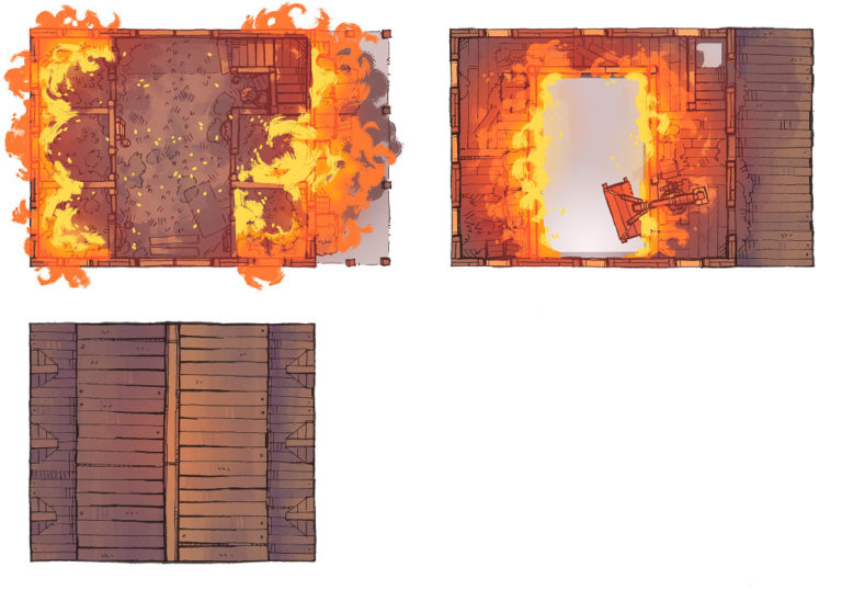 Simple Stable Pack – Map Variants & Assets by 2-Minute Tabletop