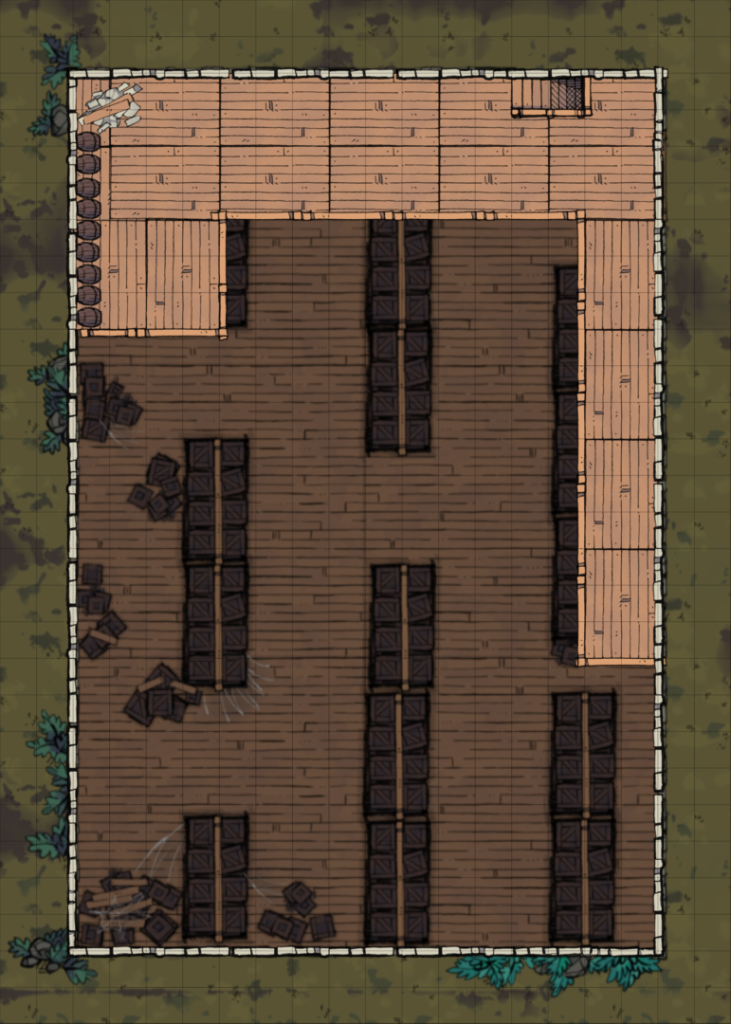 warehouse_1f (By WizzzardLlama) | 2-Minute Tabletop