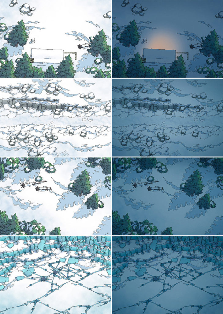 Snowy Winter battle maps - Patreon variants | 2-Minute Tabletop