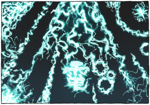 Lightning Spell Assets – Spell AoE templates for 5e, designed for Roll20