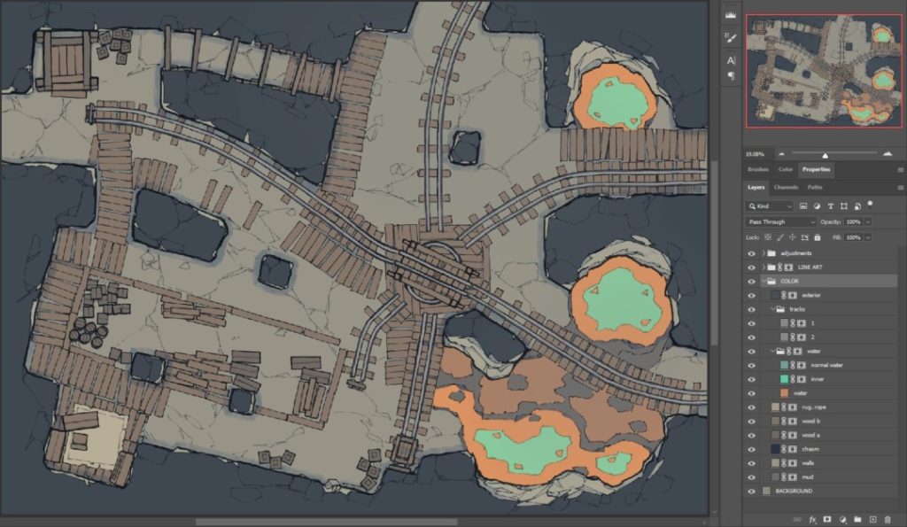 How To Design and Draw Battle Maps | 2-Minute Tabletop