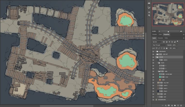 How To Design and Draw Battle Maps | 2-Minute Tabletop