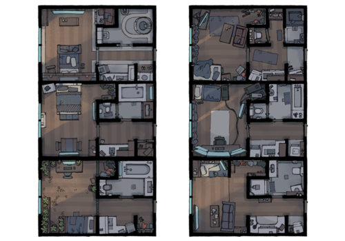 The Cyberpunk Apartments Map Pack (and modern apartments too!)