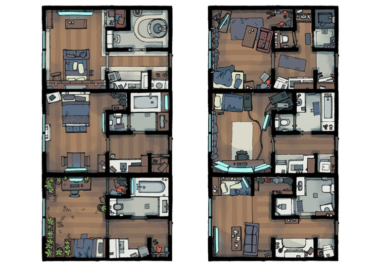 The Cyberpunk Apartments Map Pack (and modern apartments too!)