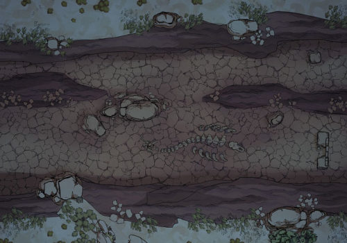 The Desert Map Assets Pack | Battle Maps & Assets by 2-Minute Tabletop