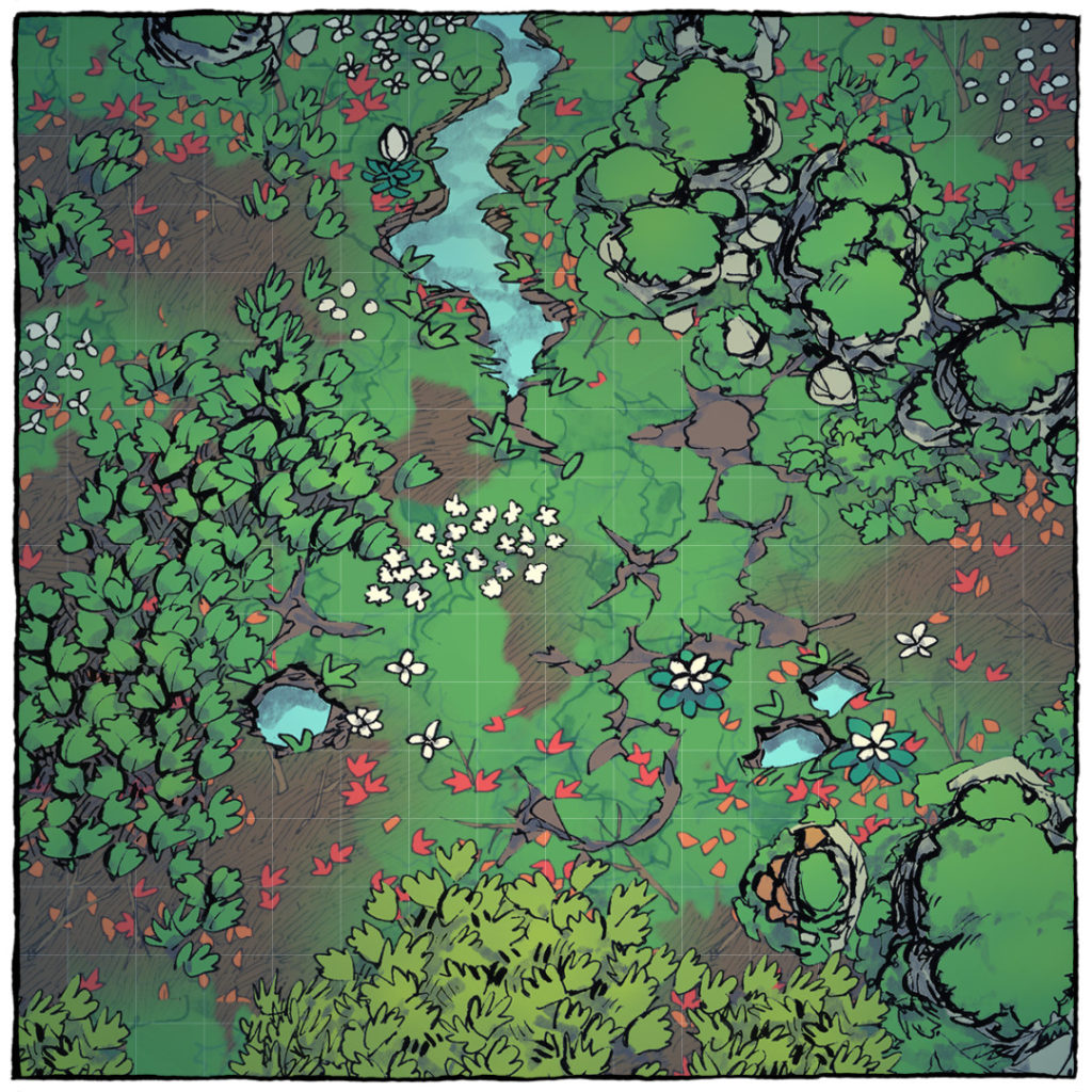 The Forest Floor Map Assets by 2-Minute Tabletop