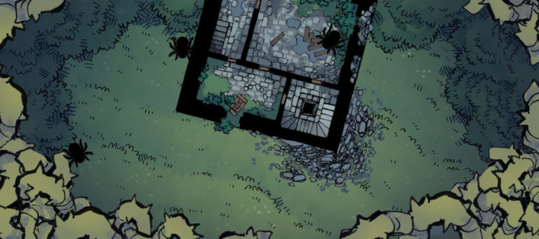 The YETI LAIR Battle Map & Encounter | 2-Minute Tabletop