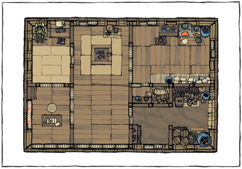 The Japanese Buildings Pack | Maps & Assets by 2-Minute Tabletop