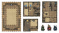 Japanese Furniture Map Assets by 2-Minute Tabletop