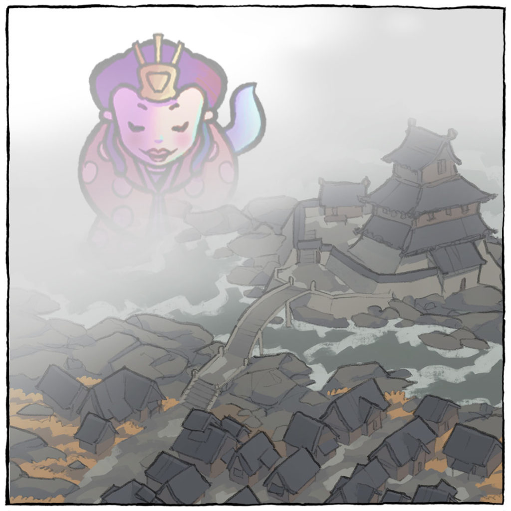 Kami of the Castle - Square Preview | 2-Minute Tabletop