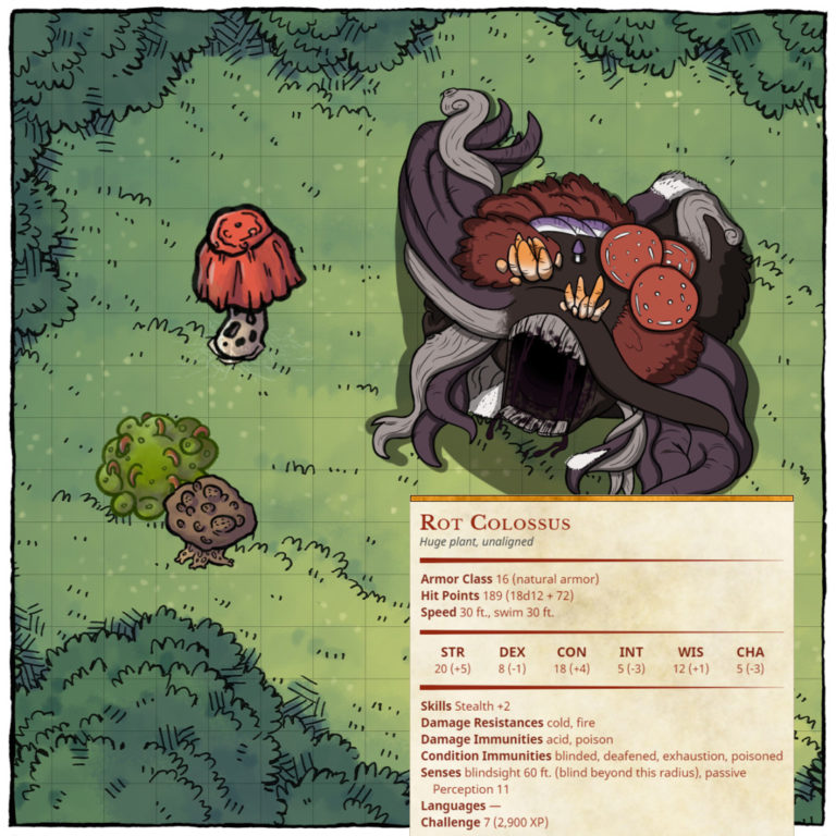 Rooted in Wrath - Corrupted Plant Encounter for D&D 5e