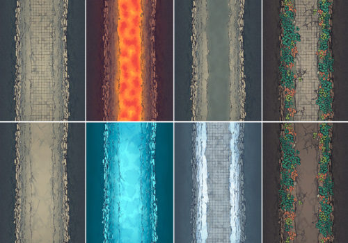 The Underground Highway Battle Map | 2-Minute Tabletop