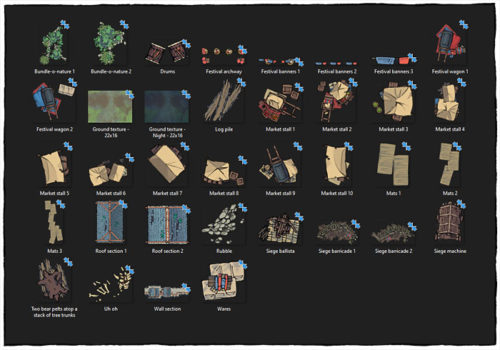 The City Gates Battle Map | 2-Minute Tabletop