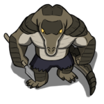Werecrocodile monster token | 2-Minute Tabletop