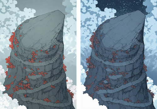 The Anvil Rock Pack | Maps & Assets by 2-Minute Tabletop