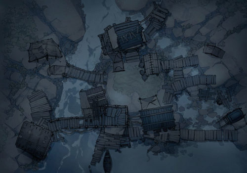 The Rock Pools Pack | Maps & Assets by 2-Minute Tabletop