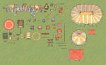 The Circus Map Assets by 2-Minute Tabletop