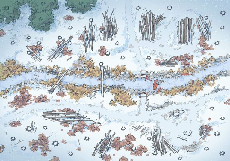 The Timber Brook Pack | Maps & Assets by 2-Minute Tabletop