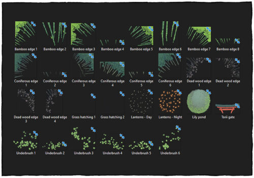 The Bamboo Glade Battle Map | 2-Minute Tabletop