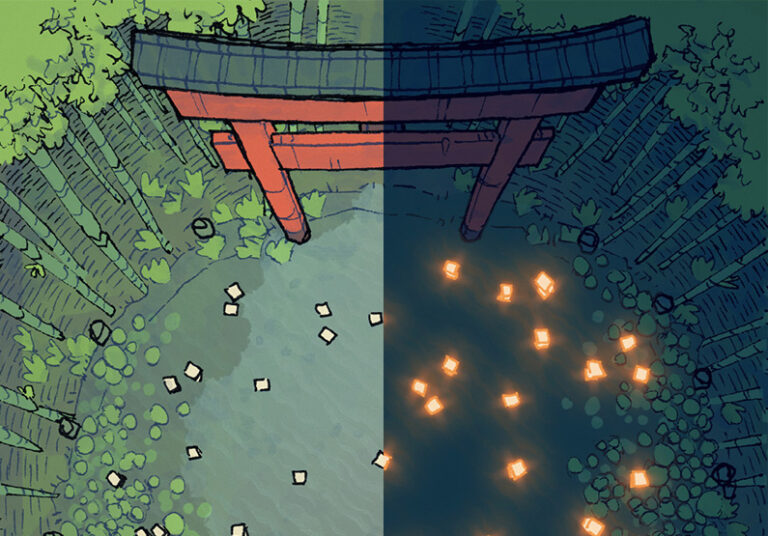 The Bamboo Glade Battle Map | 2-Minute Tabletop