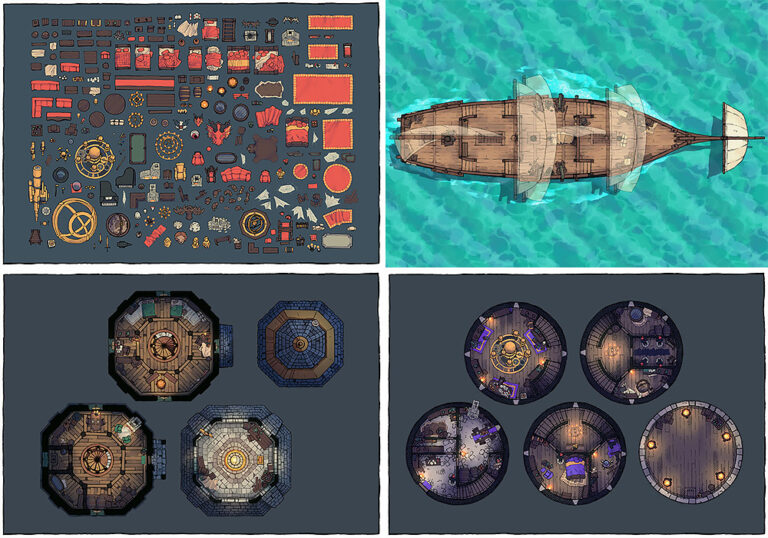 The Furniture Map Assets | 2-Minute Tabletop